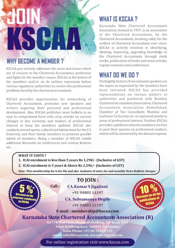 Join Kscaa – KSCAA