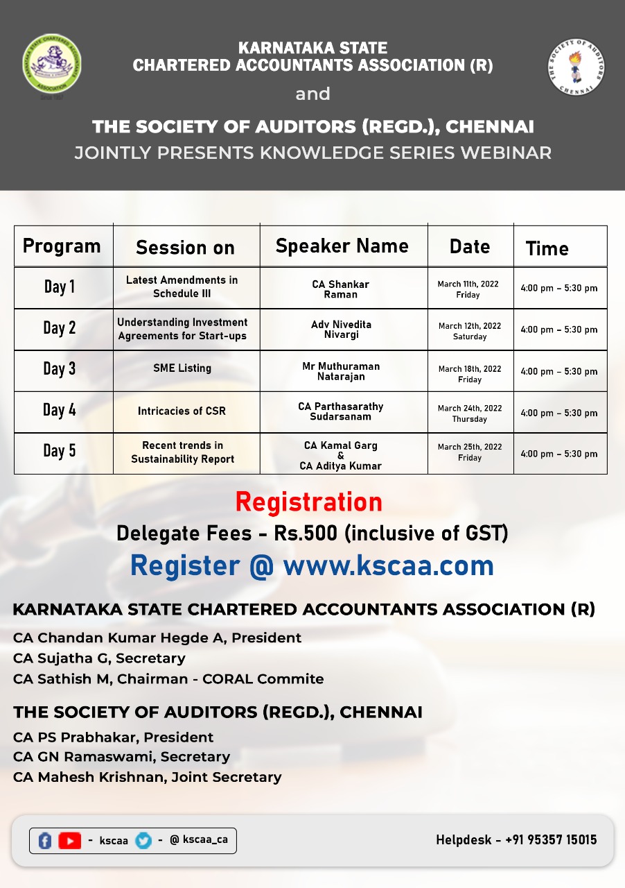 11-03-2022 – KSCAA