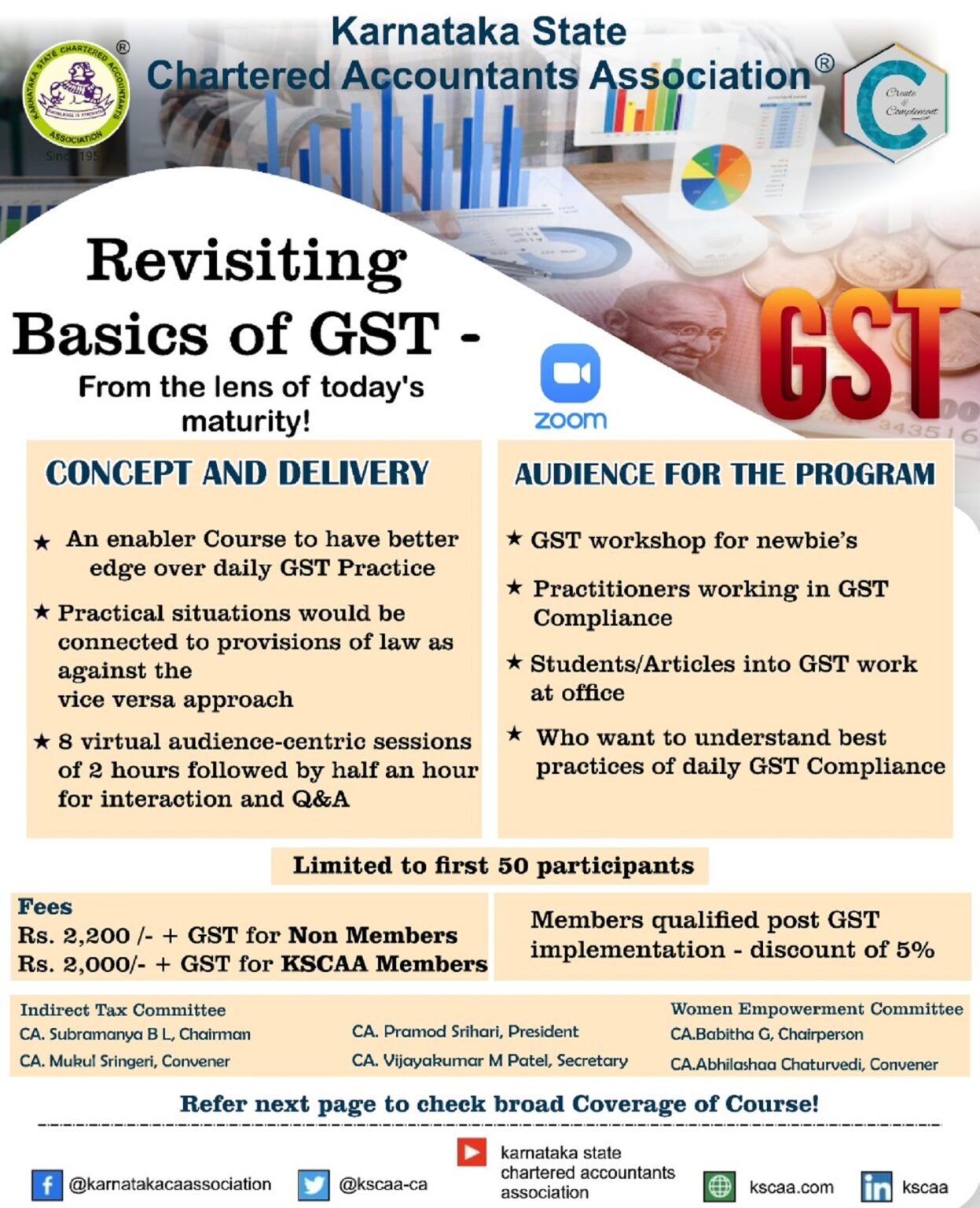Revisiting Basics of GST- From the lens of today’s maturity! | 9th ...