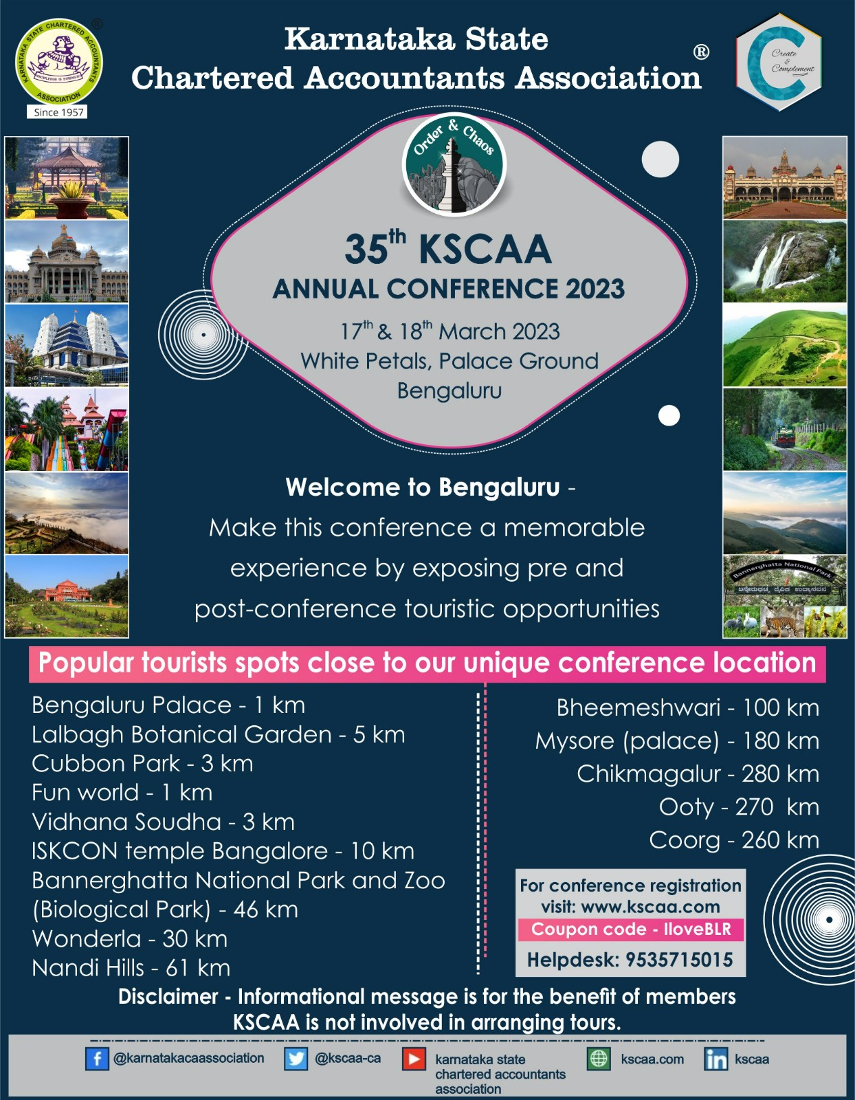 Bengaluru Tour Opportunities – KSCAA