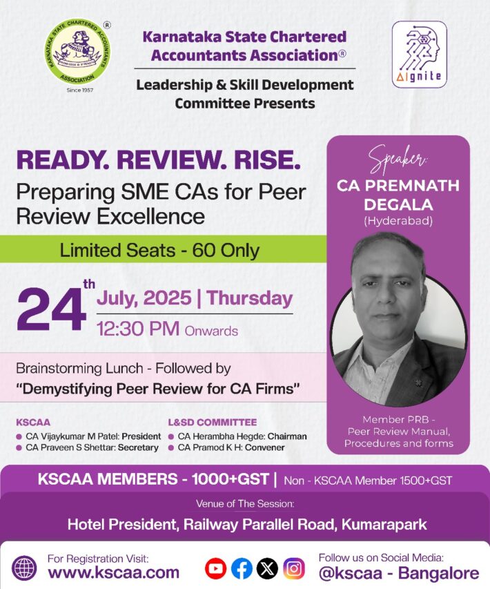 Ready. Review. Rise. | Preparing SME CAs for Peer Review Excellence – KSCAA